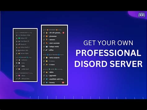 Create Custom Discord Servers By Junkhan Fiverr