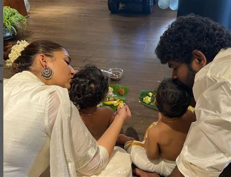 Nayanthara Vignesh Shivan Celebrate 1st Onam With Twins Share Adorable Pictures The Tribune