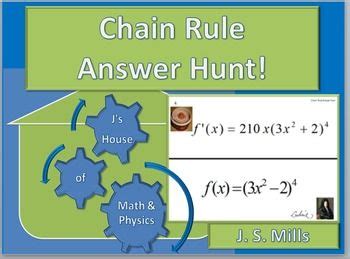 Calculus Chain Rule Answer Hunt Calculus Product Rule Power Rule