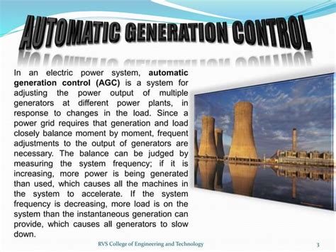 Automatic Generation Control Ppt