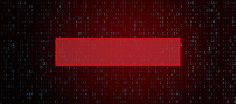 Digital Binary Code On Dark Red Background Data Breach 46585122 Vector Art At Vecteezy