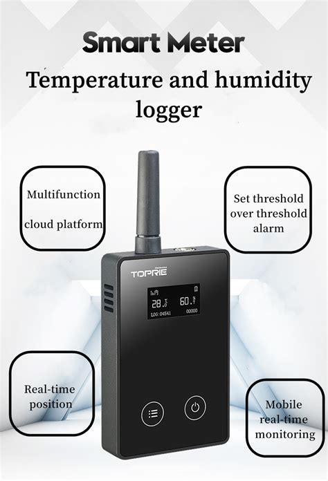 Industrial Temperature And Humidity Logger Cold Chain Temperature Recorder G Wifi Humidity Data