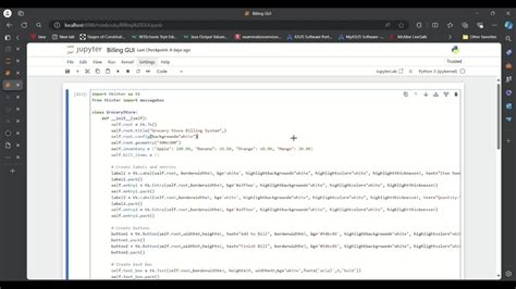 Shashank Singh On Linkedin Internship Pythonprogramming Grocerybillingsoftware Techskills