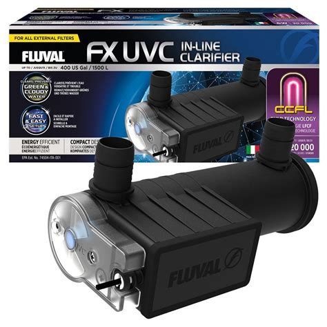 Fluval Fx Uvc In Line Clarifier Aquarium From Pond Planet Ltd Uk