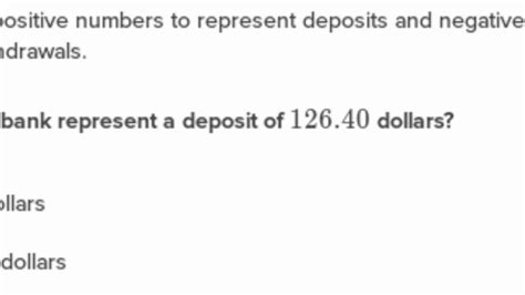 Interpreting Negative Numbers Practice Khan Academy