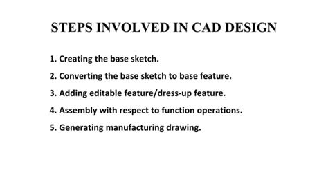 Introduction To Catia Pptx