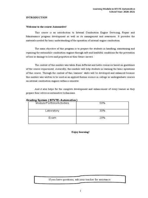 automotive module internal combustion pdf internal combustion