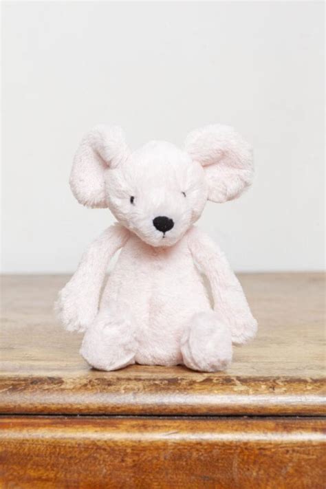 Jellycat Small Pink Bashful Mouse Ms Rudolph S