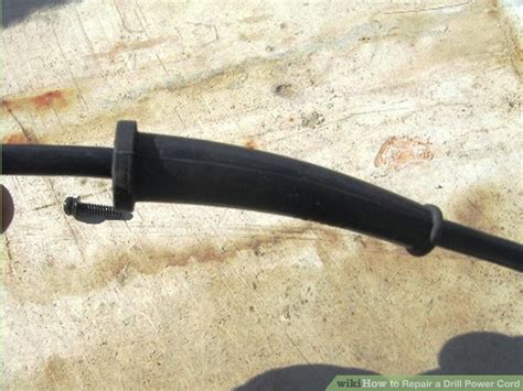 How To Repair A Drill Power Cord 11 Steps With Pictures