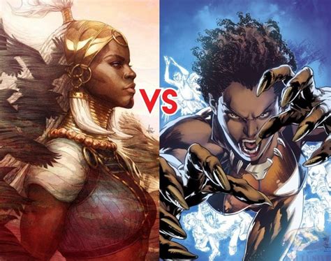 Shuri Vs Vixen Marvel Vs Cover Art Superhero