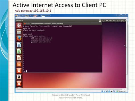 Configuring Linux Server And Its Security Maintenancepptx