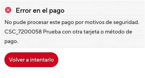Así Puedes Solucionar El Error Csc 7200058 De Aliexpress