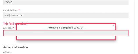 Pop Up Error Message Incorrect Shown How To Remove Event Espresso