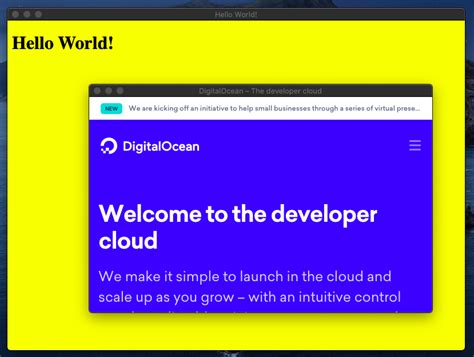 how to create your first cross platform desktop application with