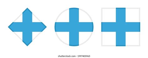 사실적인 컬러의 3d 더하기 기호 세트 스톡 벡터로열티 프리 2395441783 Shutterstock