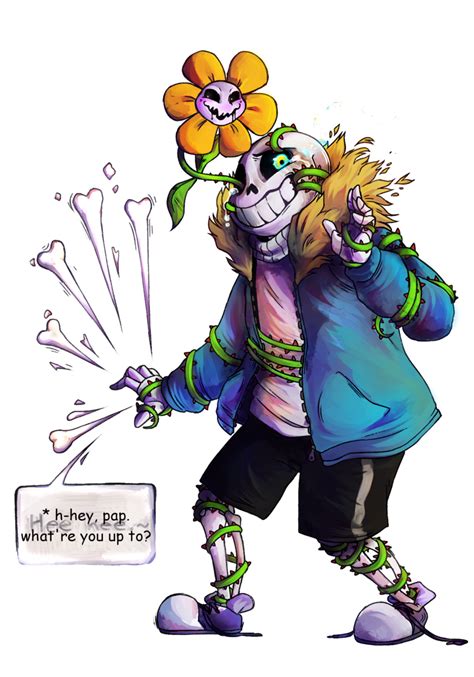p B¿hey4pap Whatre You Up To V Flowey Flowey The Flower