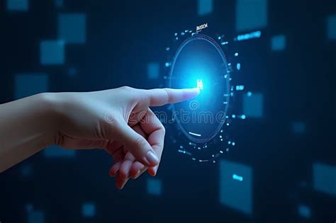 Interactive Digital Touchpoint Virtual Environment Technology Showcase Futuristic Perspective