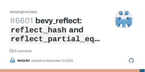 Bevy Reflect Reflect Hash And Reflect Partial Eq Inconsistent On