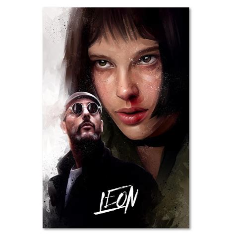 Tableau Léon Et Mathilde 70 X 100 Cm