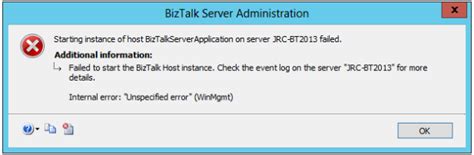 Biztalk 2013 Beta Version Biztalk Process Service Could Not Start