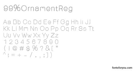 99 Ornamentreg Font Download For Free Online