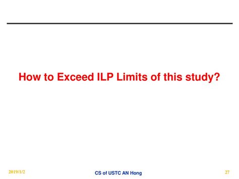 lecture on high performance processor architecture cs05162 ppt download