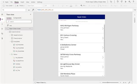 Show Message If A Power Apps Gallery Is Empty Matthew Devaney