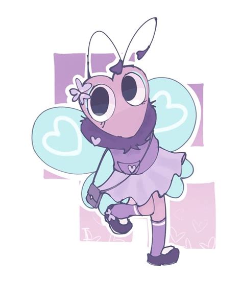 Flutter From Hit Game Dandys World Flutter Dandy Art Tools Drawing