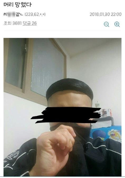 디시인사이드 헤어 갤러리 레전드 총집합 대참사 유머월드