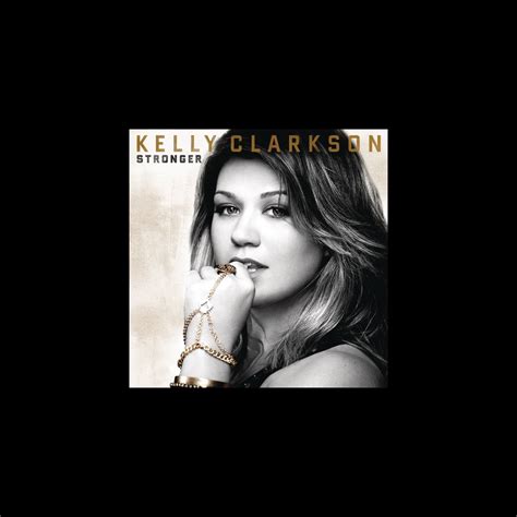 Kelly Clarkson Album Cover Stronger