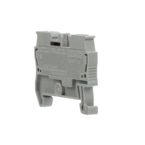 Phoenix Contact 3031212 Feed Through Terminal Block 26 12 Awg 600v 20a 8kv W 5 2 Mm St