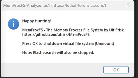 Memprocfsmemprocfs Analyzer Comprehensive Analysis Guide