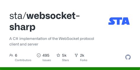 Github Sta Websocket Sharp A C Implementation Of The Websocket Protocol Client And Server