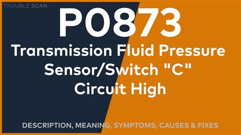 P0873 Trouble Code Meaning Symptoms Causes Fixes Easy