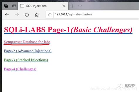 python黑客攻防（七）运用sqlmap对sqli labs进行sql注入 用sqlmap做sqlilabs csdn博客