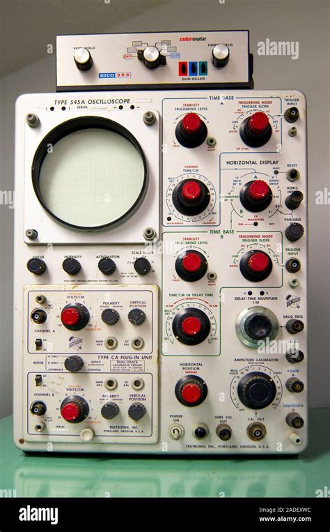 A Tektronix Type 545a Oscilloscope On Display In The Space Walk Of Fame Museum In Titusville A Tektronix Type 545a Oscilloscope On Display In The Space Walk Of Fame Museum In Titusville