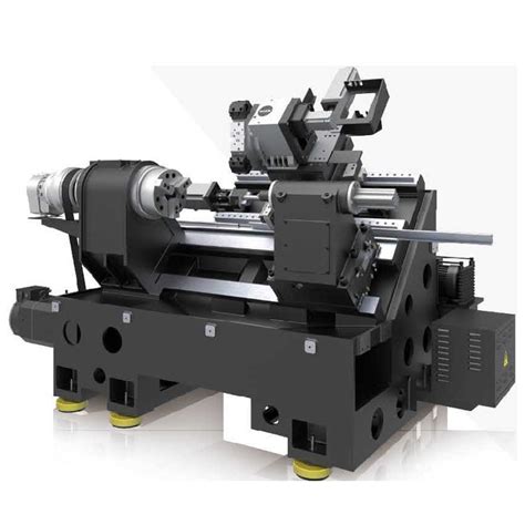 3 Axis Slant Bed Cnc Metal Turning Center Htc63n Lathe Milling Machine Combo Heavy Duty