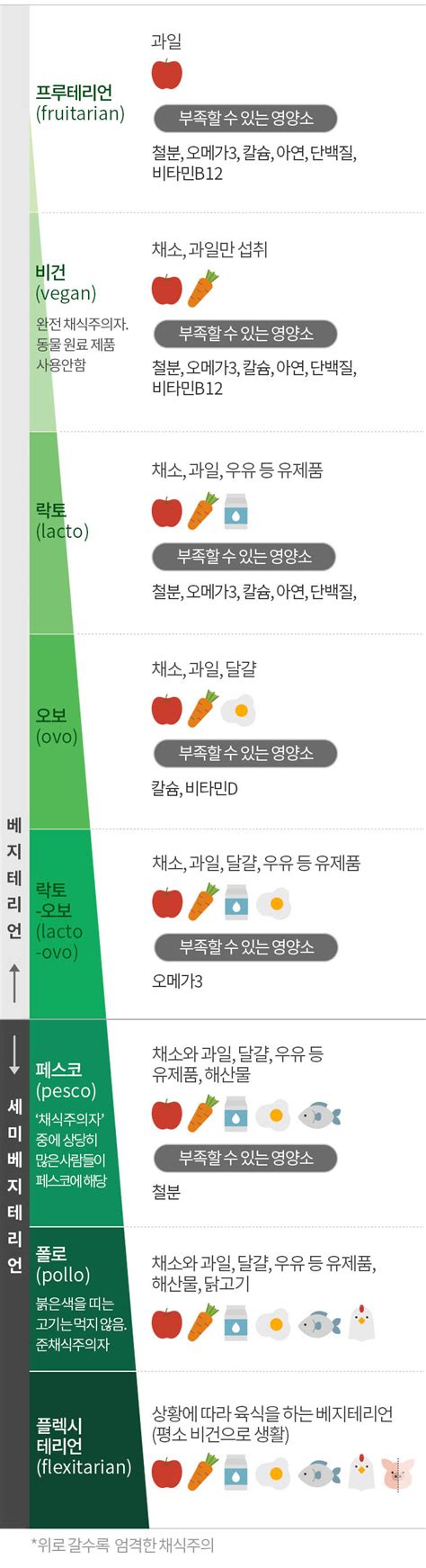 과일만 먹고 사는 사람들이 있다 채식 8단계 디지틀조선일보 디조닷컴