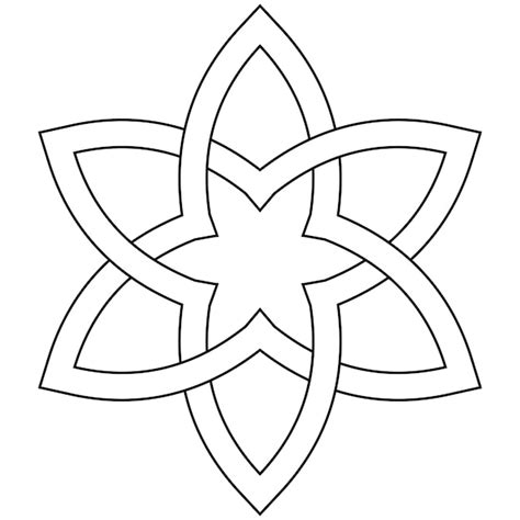 Premium Vector Complex Geometrical Figure