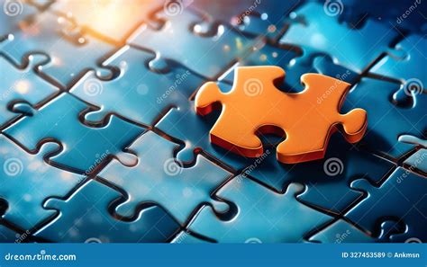Problem Solving And Puzzle Pieces Featuring Symbols Like Interconnected Puzzle Pieces A