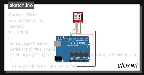 Les9sdcard Wokwi Esp32 Stm32 Arduino Simulator