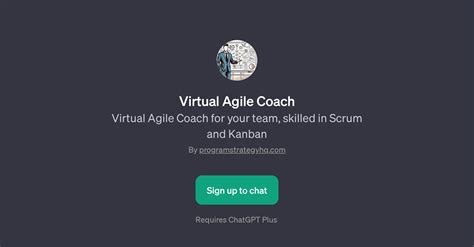 Virtual Agile Coach Agile Guidance Taaft