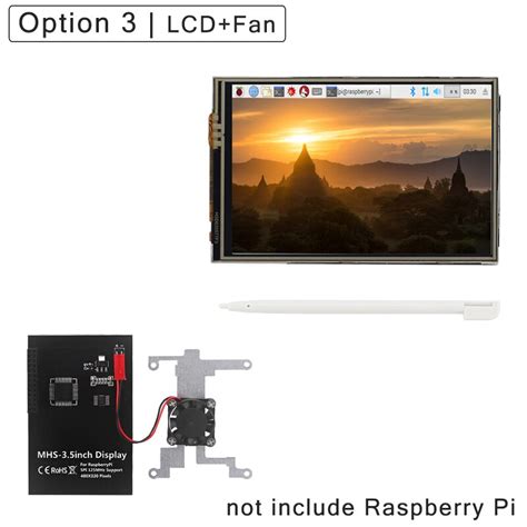raspberry pi 4 model b 3 5 inch touch screen 50fps grandado
