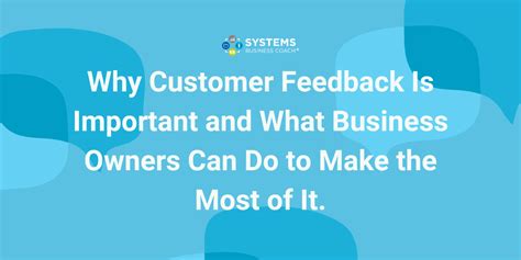 Why Customer Feedback Is Important And What To Do With It
