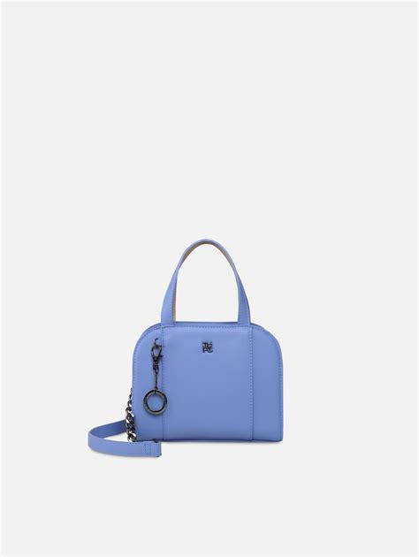 Crepier Satchel Chiarella Mini Celeste Lavanda