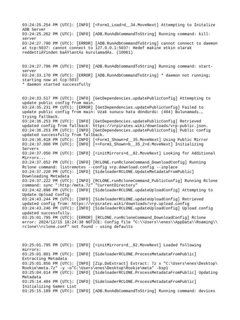 Debug Log Pdf Computing Software
