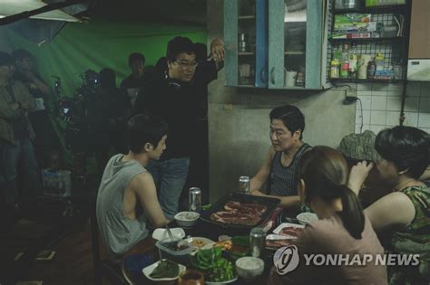 기생충 촬영현장 연합뉴스