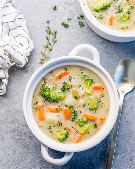 White Vegetable Soup Recipe 60 Photos