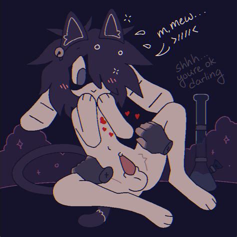Rule 34 2022 Anthro Balls Black Background Blush Blush Lines Bodily