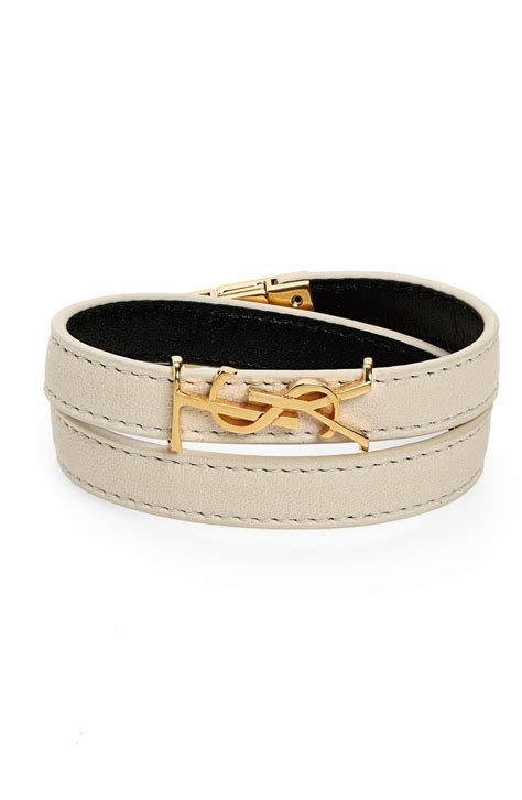 Saint Laurent Opyum Ysl Double Wrap Bracelet Nordstrom
